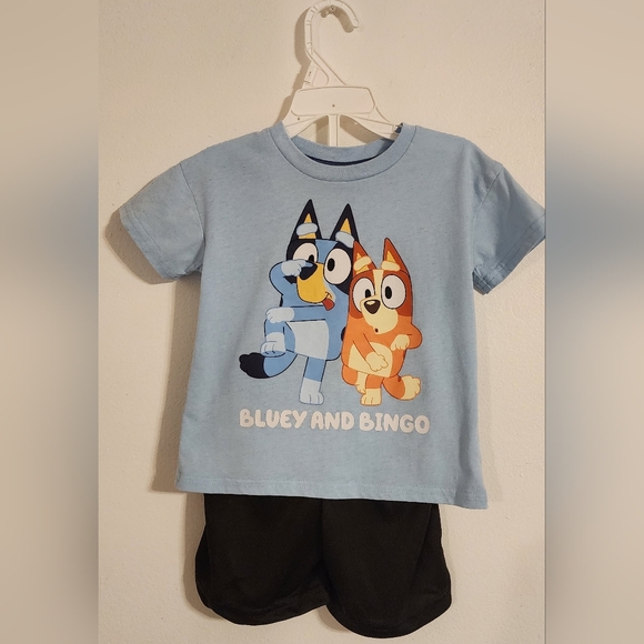 Bluey | Matching Sets | Bluey And Bingo Kids Matching Set Blue And ...